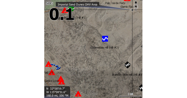 Glamis Map